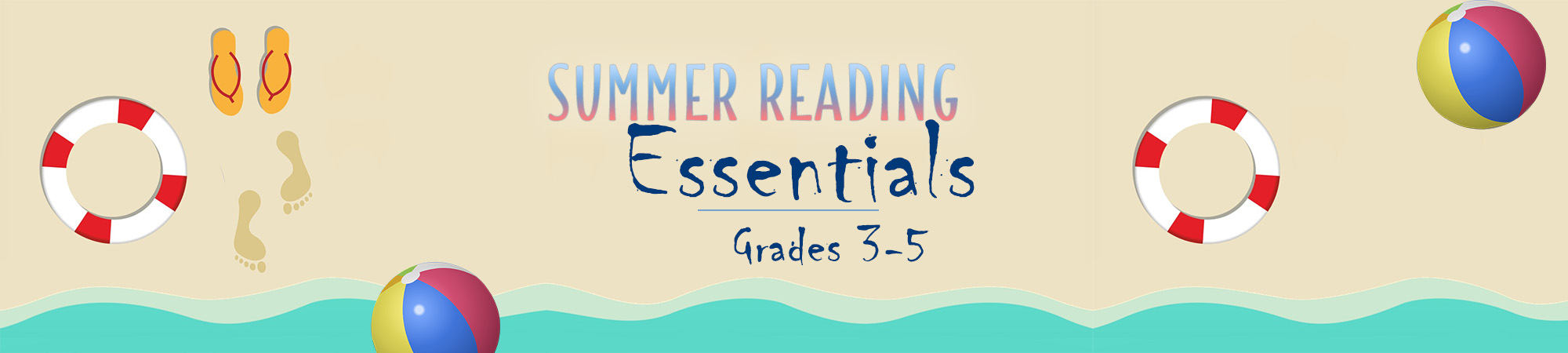 Summer Reading Website Banner Grades 3-5 - Zonderkidz